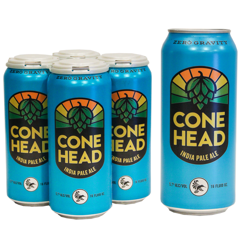 Zero Gravity Cone Head IPA 4x 16oz Cans – Park Slope Beer Store