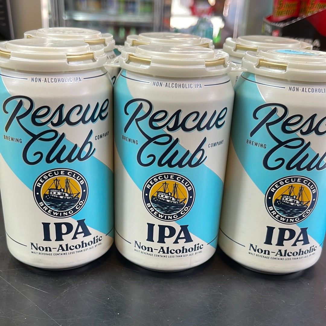 Zero Gravity Rescue club N/A IPA 6x 12oz Cans – Park Slope Beer Store
