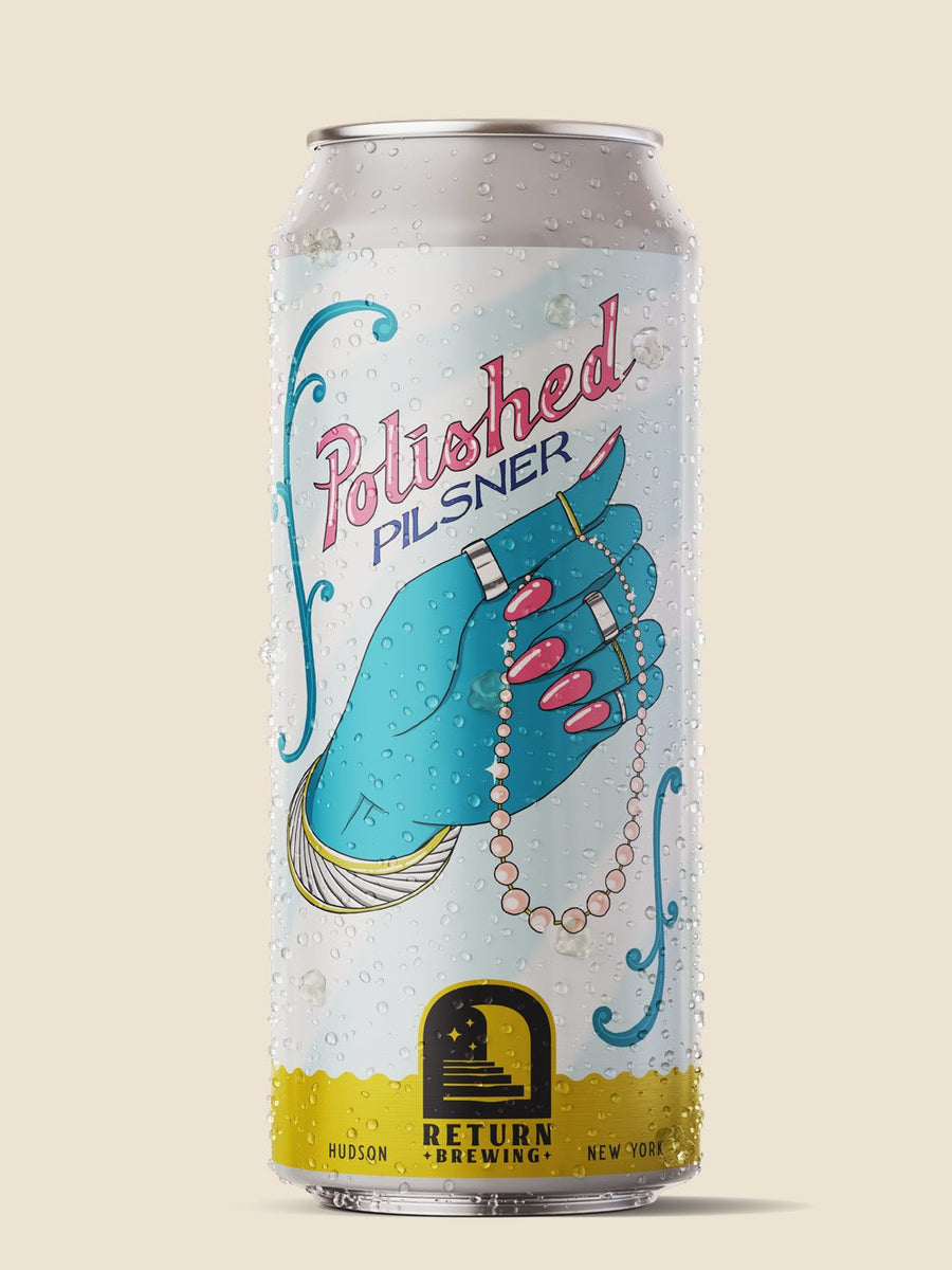 Return Brewing Polished Pilsner 4 x 16 Oz Can – Park Slope Beer Store